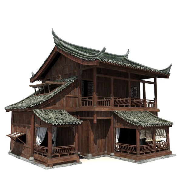 Asian House 3D Models for Download | TurboSquid