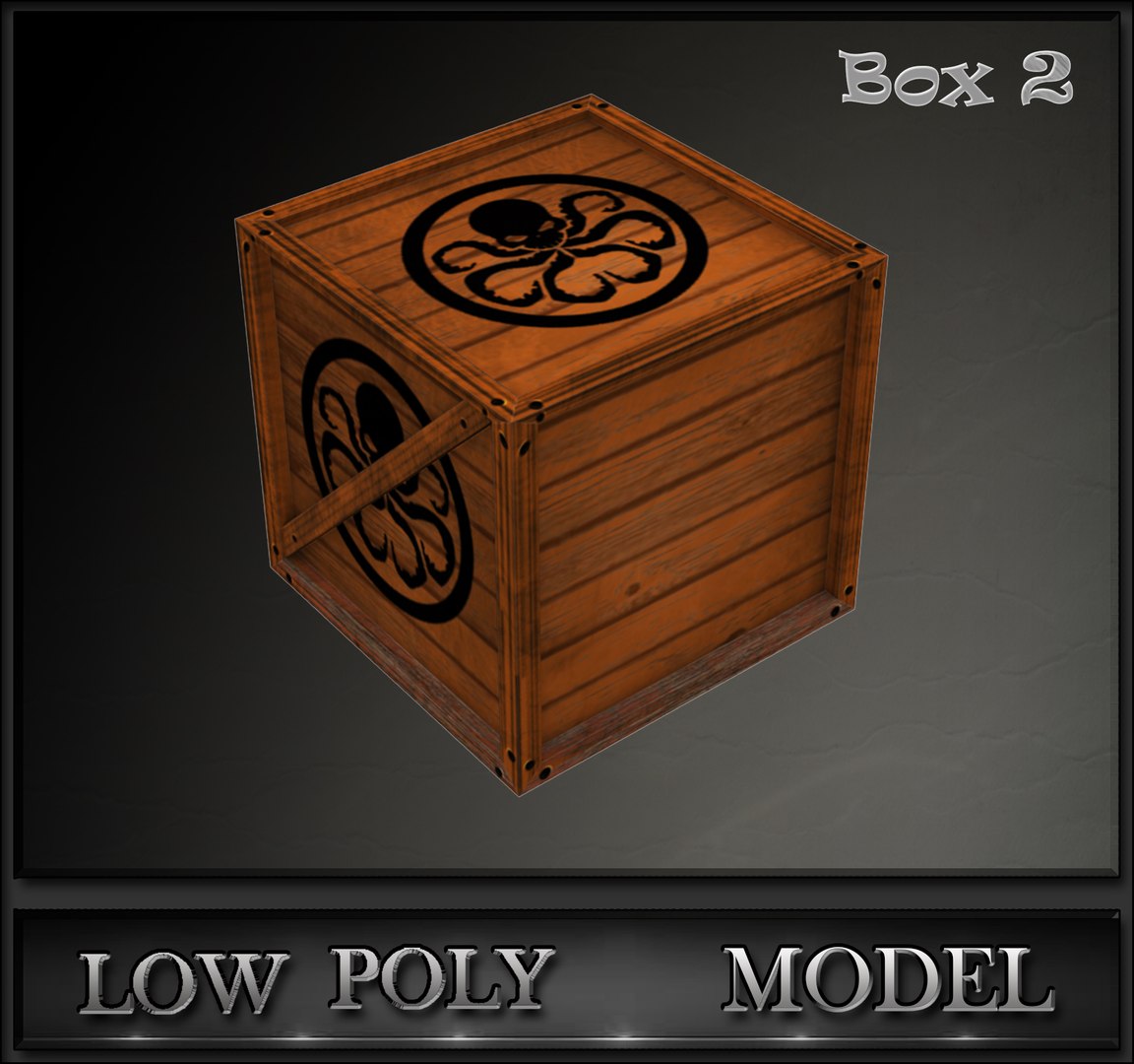 ready box pack 3d model