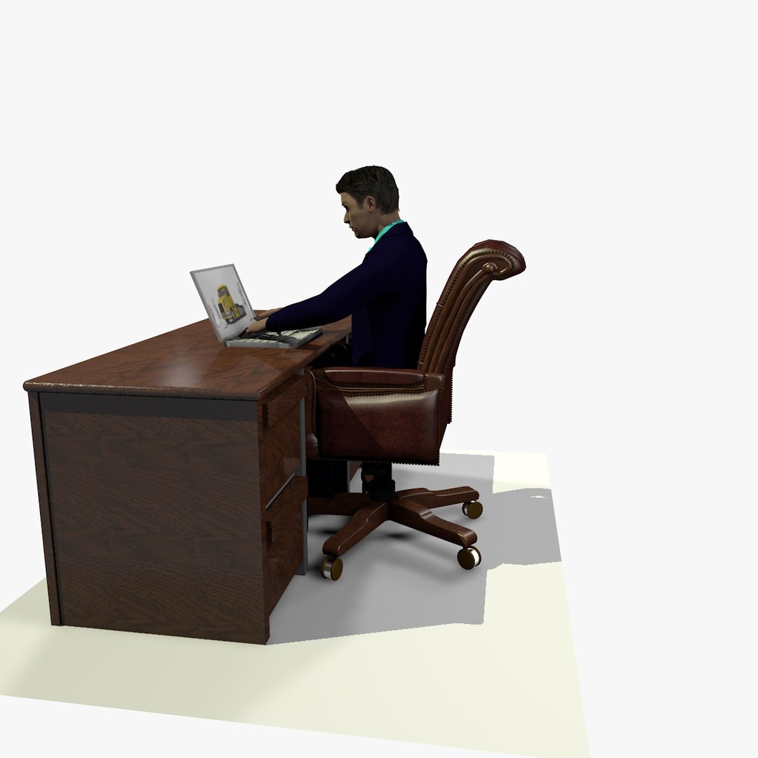 Male business man 3D model - TurboSquid 1323754