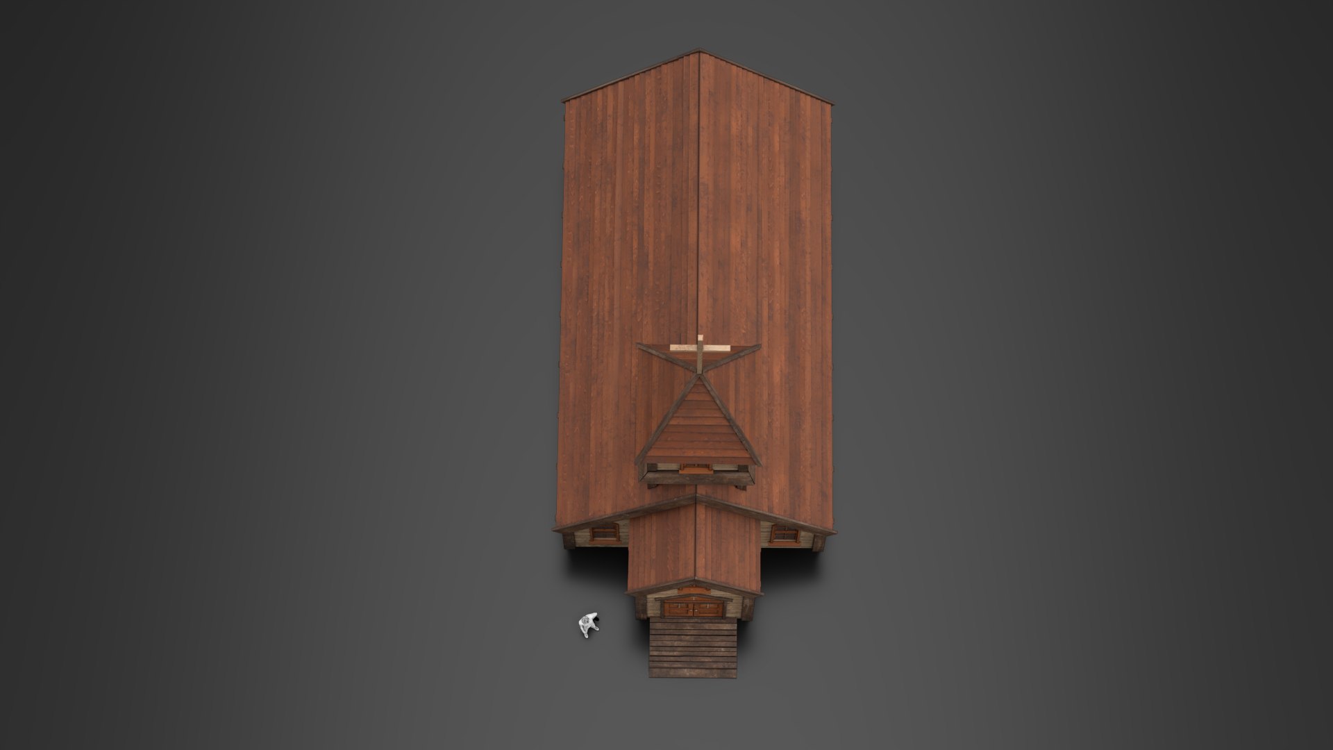 3D West Wild Church 01 - TurboSquid 2153453