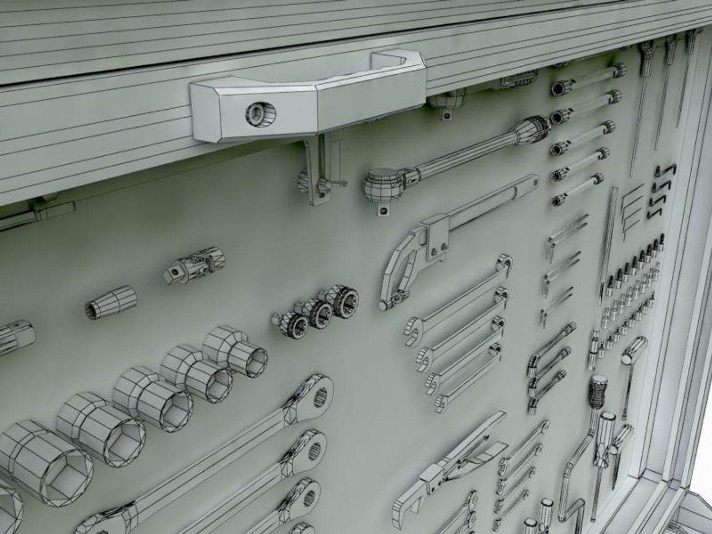 Workbench Work Bench 3D Model - TurboSquid 1372944