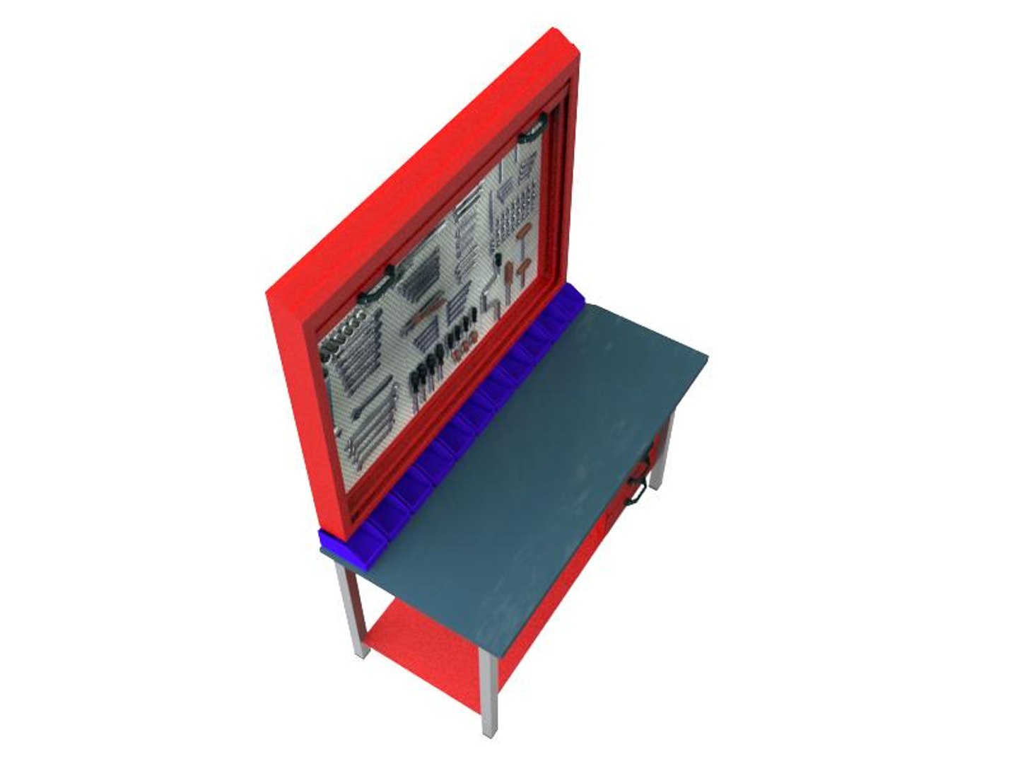 Workbench Work Bench 3D Model - TurboSquid 1372944
