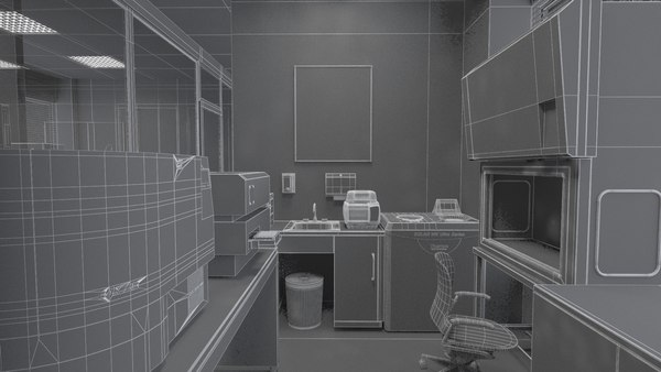 Laboratory lab 3D model - TurboSquid 1688938