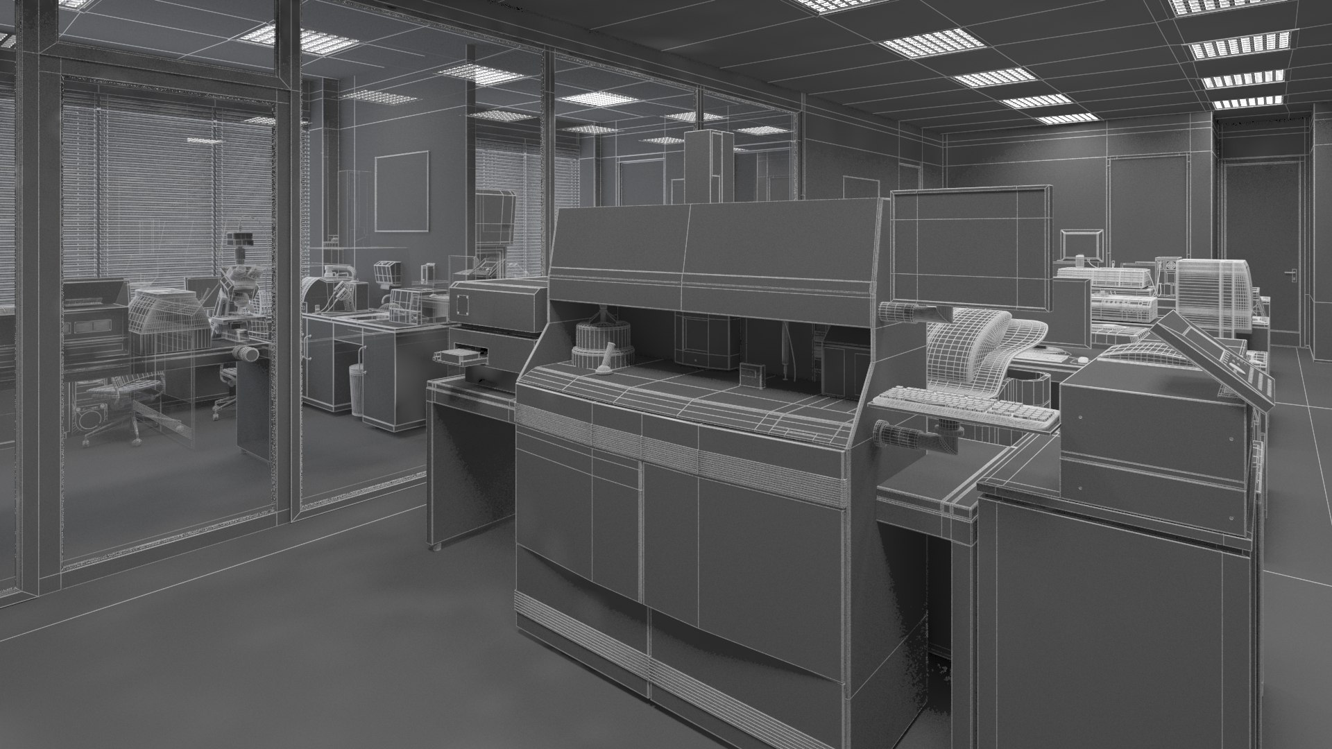 Laboratory Lab 3D Model - TurboSquid 1688938