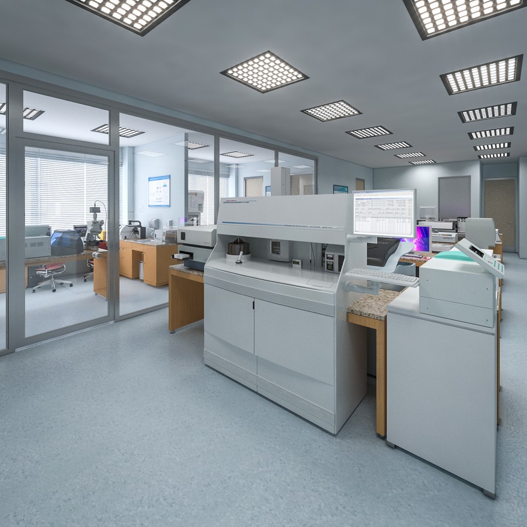 Laboratory Lab 3D Model - TurboSquid 1688938