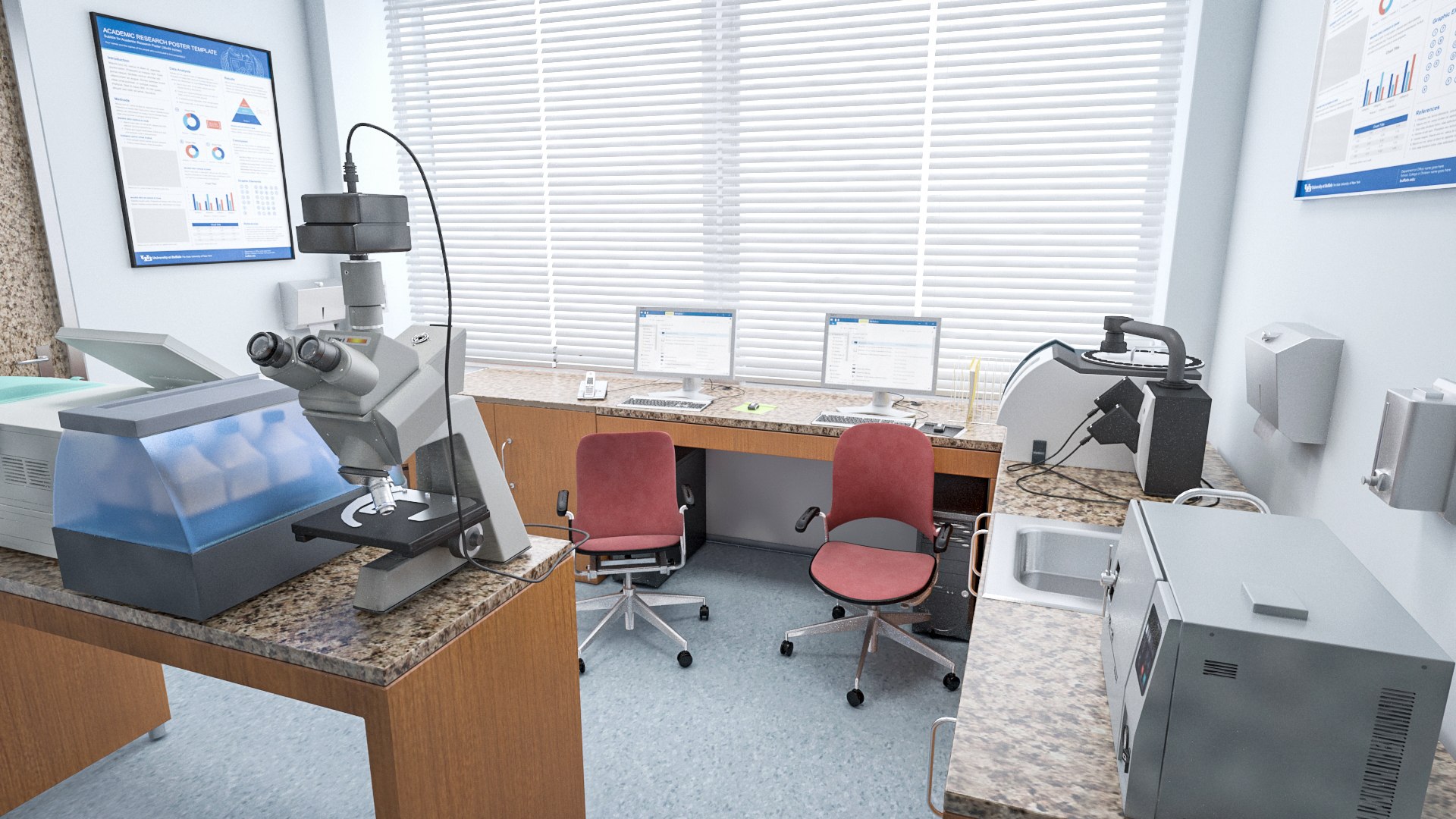 Laboratory Lab 3D Model - TurboSquid 1688938