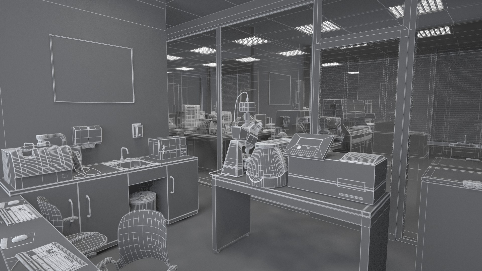 Laboratory Lab 3D Model - TurboSquid 1688938