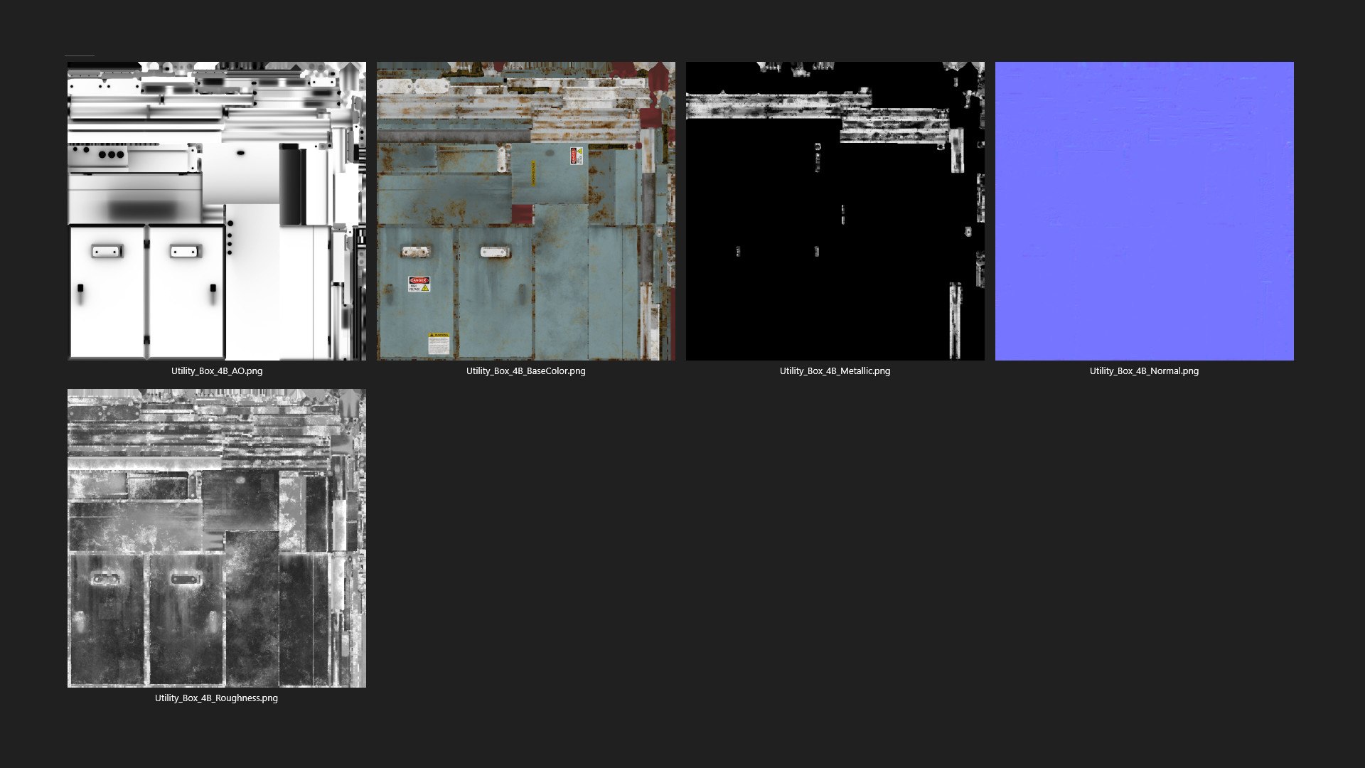 3D Utility Box 4B - TurboSquid 1718195
