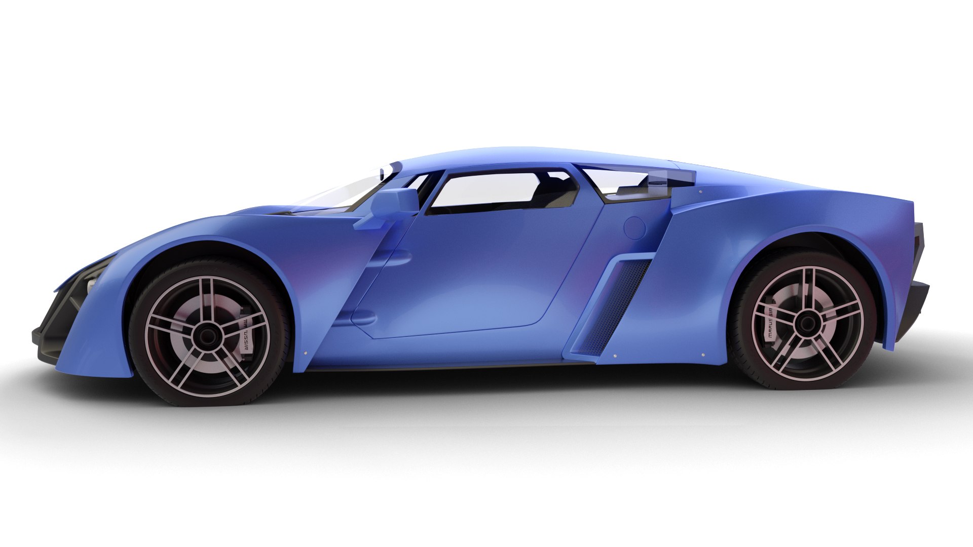 Marussia B2 Blue Wallpaper