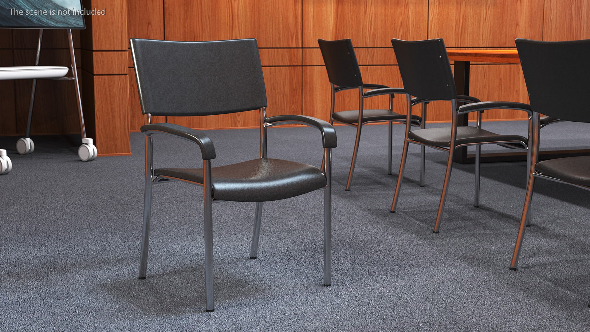 Office Steel Chair 3D Model - TurboSquid 2145967