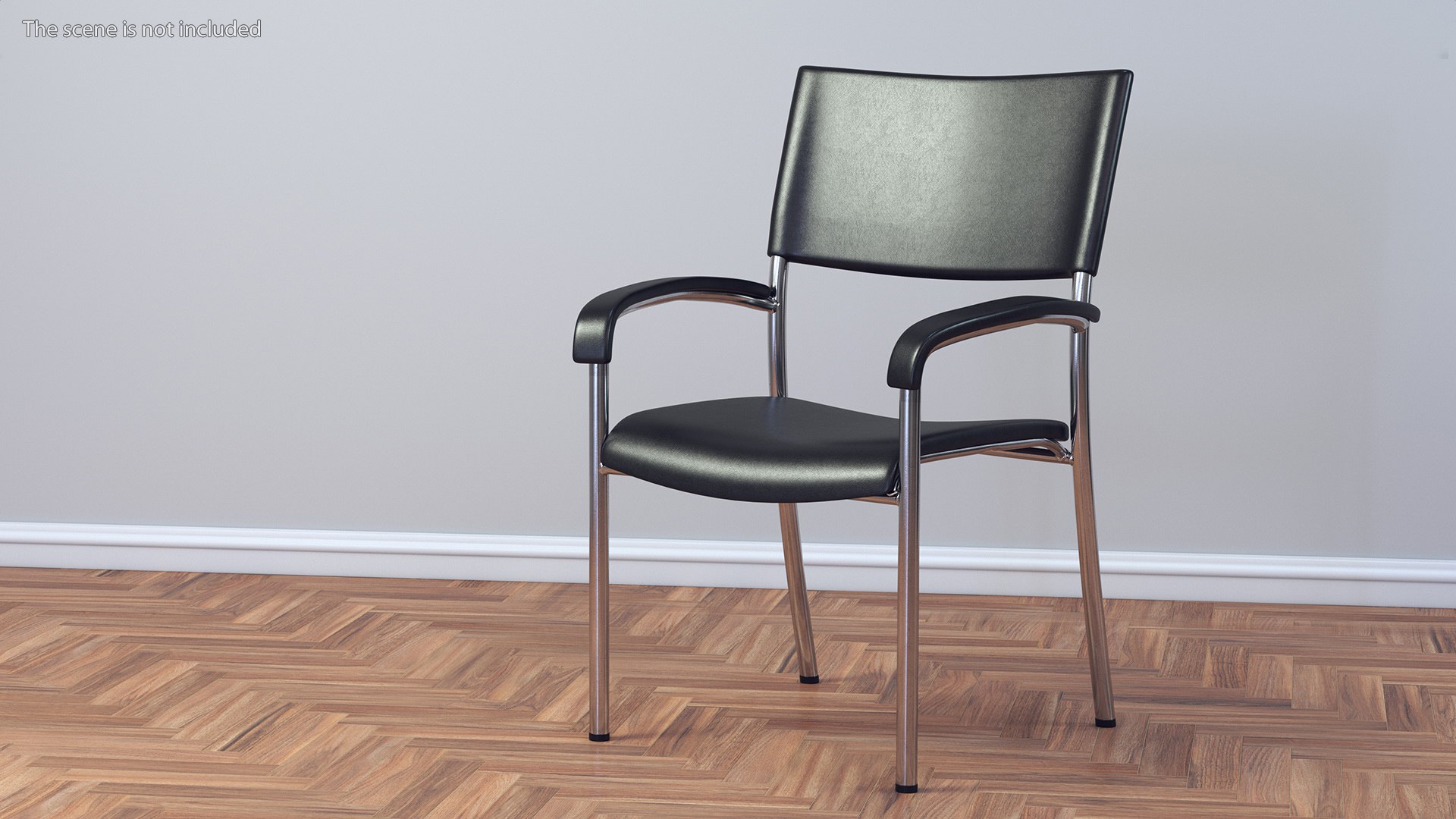 Office Steel Chair 3D Model - TurboSquid 2145967