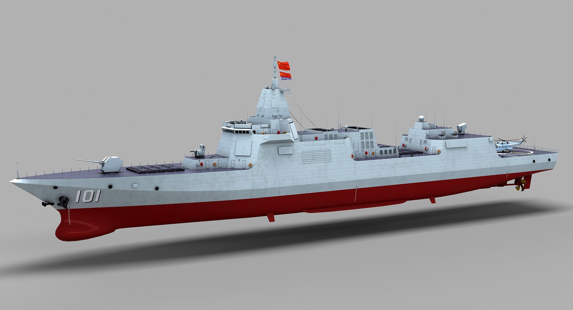 Chinese Navy Type 055 Model - TurboSquid 1440595