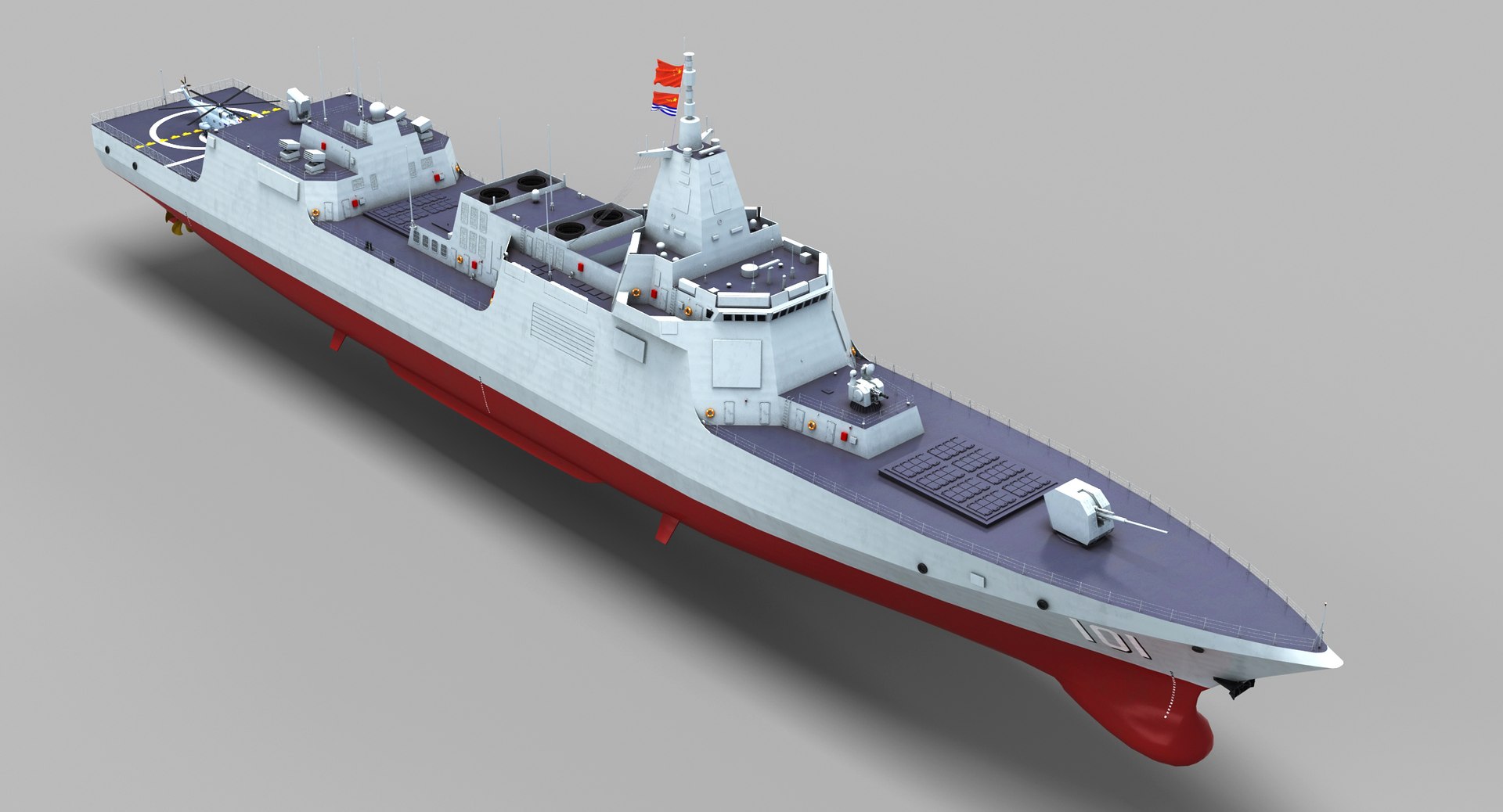 Chinese Navy Type 055 Model - TurboSquid 1440595