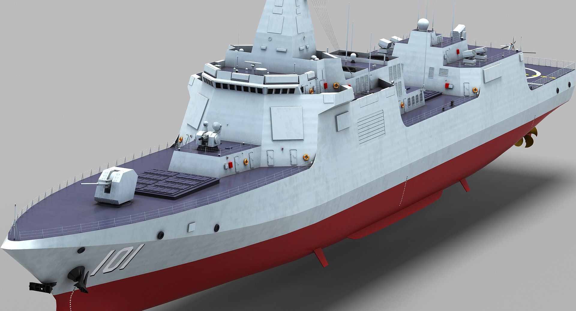 Chinese Navy Type 055 Model - TurboSquid 1440595