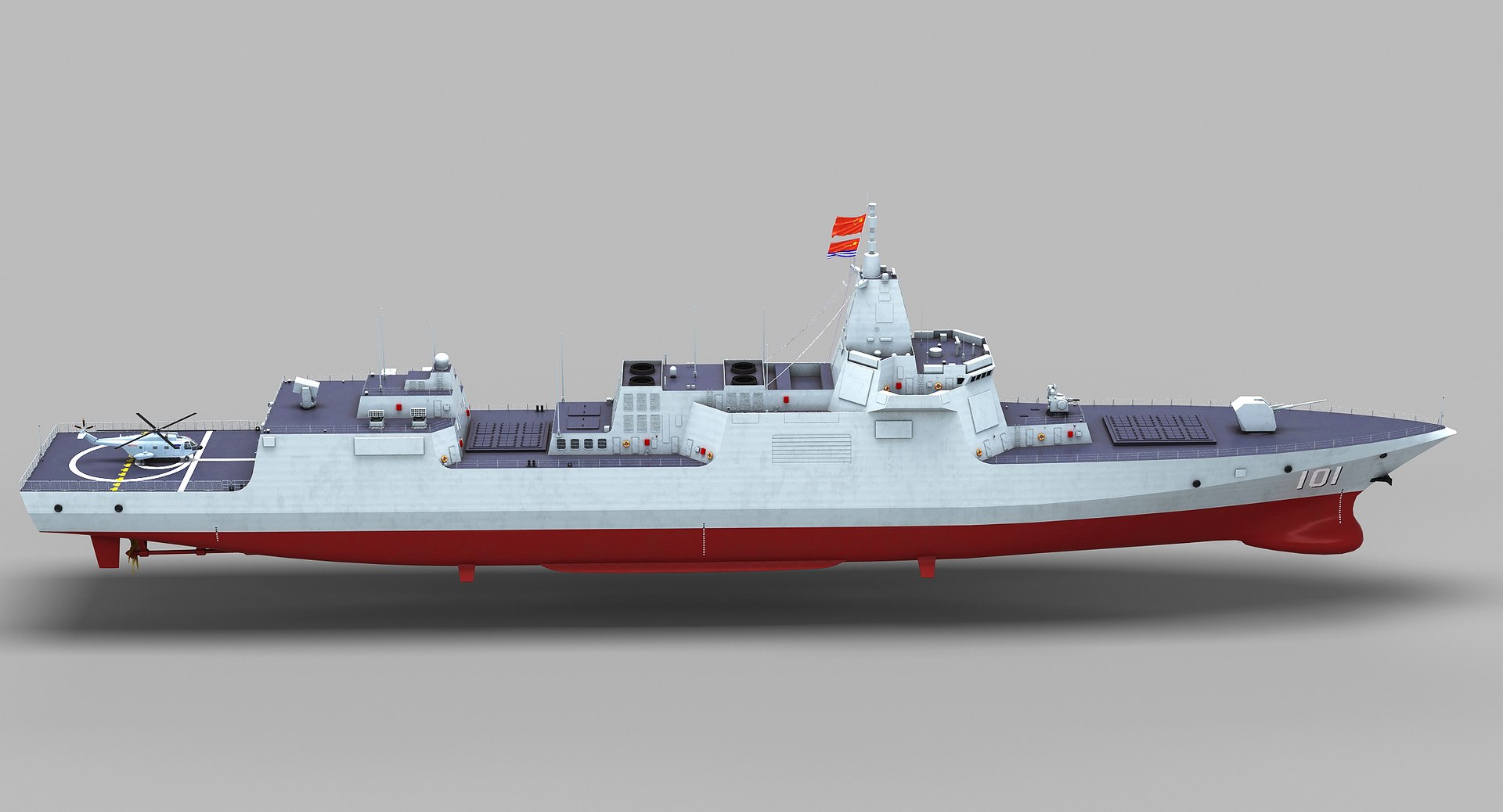 Chinese Navy Type 055 Model - TurboSquid 1440595