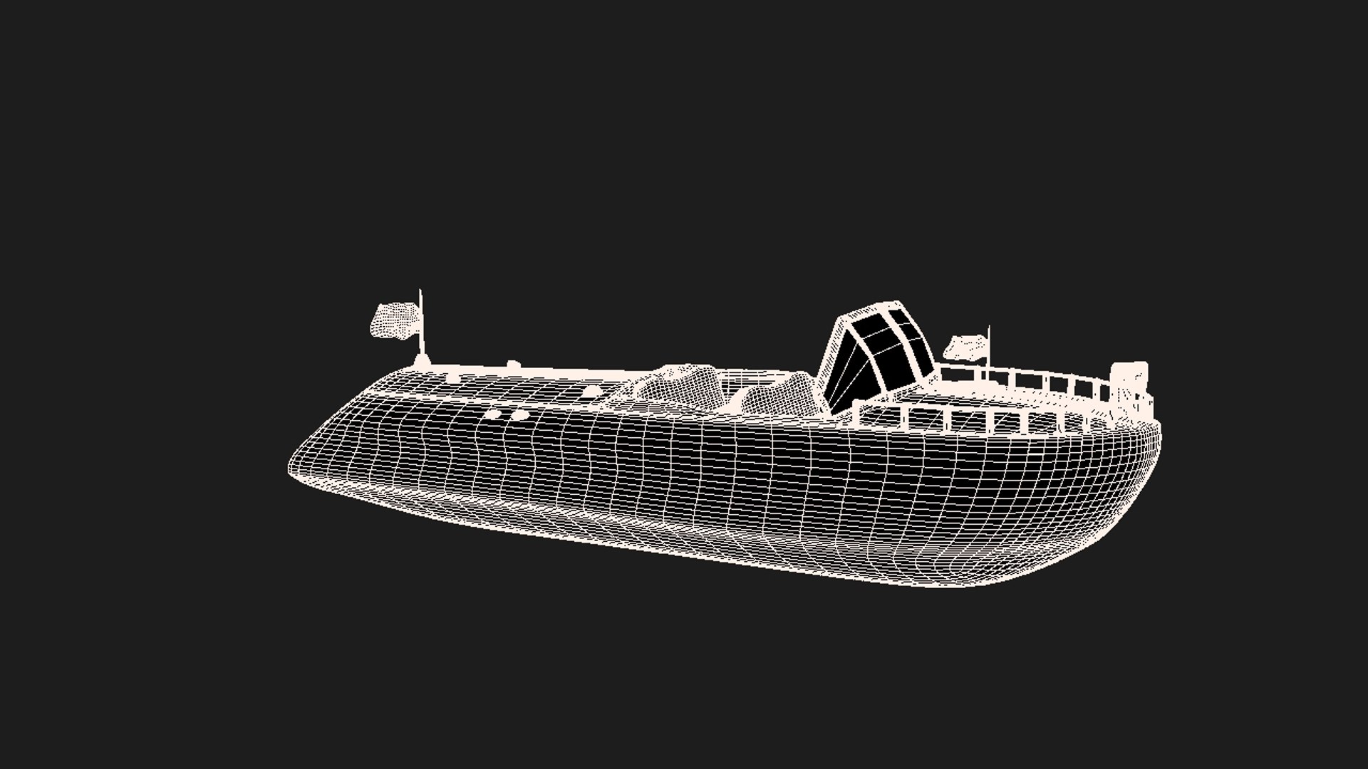 Cartoon Speedboat 3d Ma