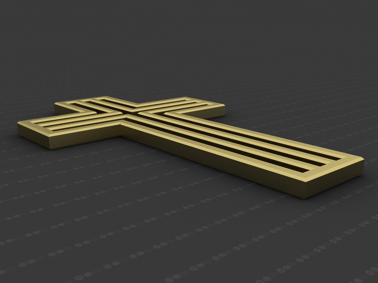 3D cross - TurboSquid 1474228