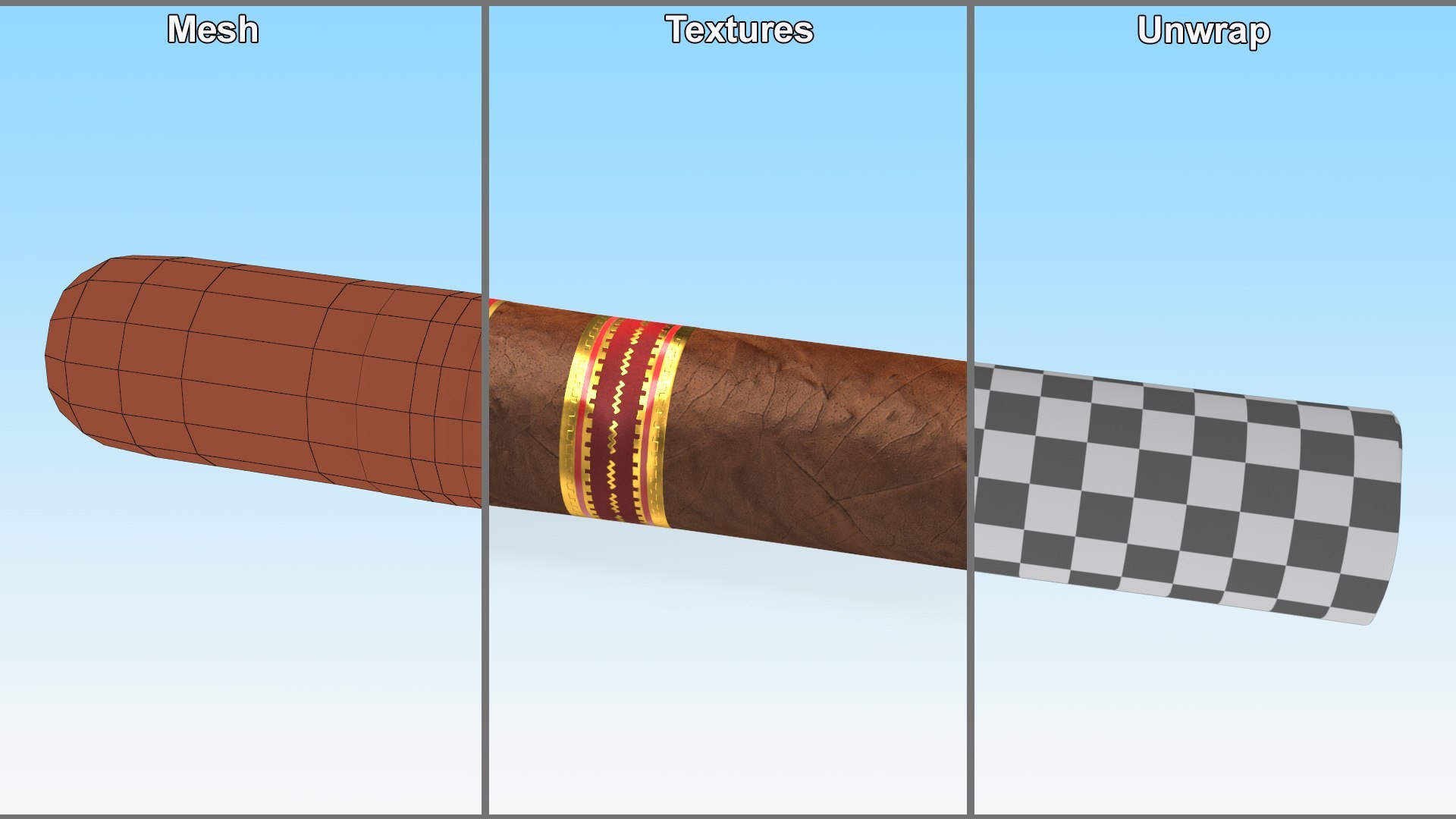 3D Cigars Collection - TurboSquid 2245309