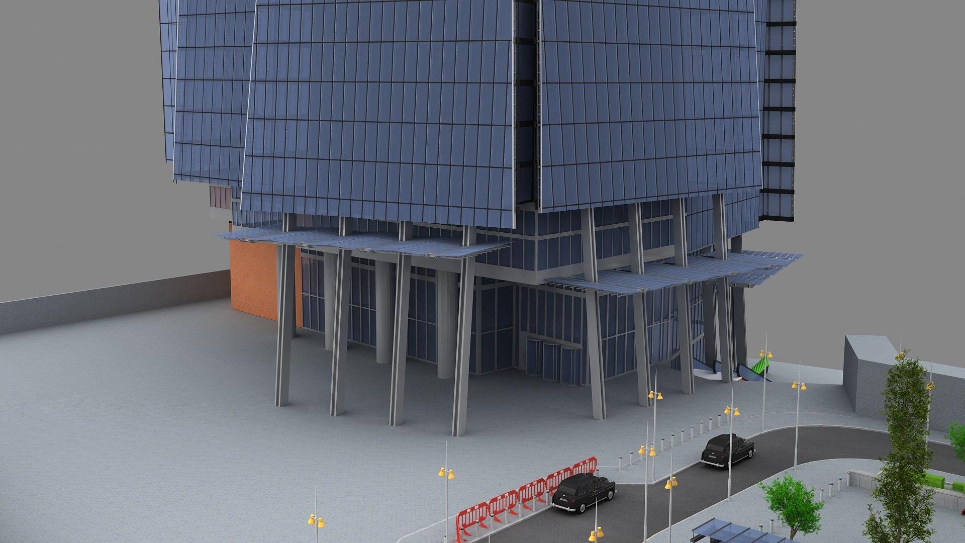 The Shard News Building London 3D Model - TurboSquid 1802827