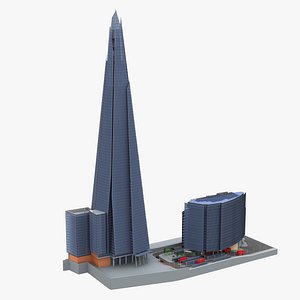 3D The-Shard Models | TurboSquid