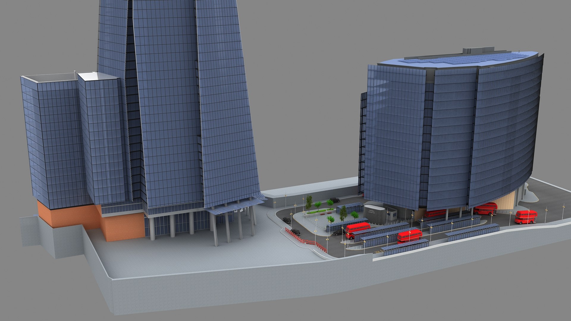 The Shard News Building London 3D Model - TurboSquid 1802827