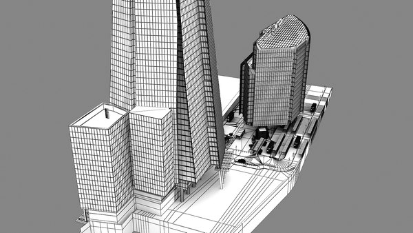 The Shard News Building London 3D model - TurboSquid 1802827