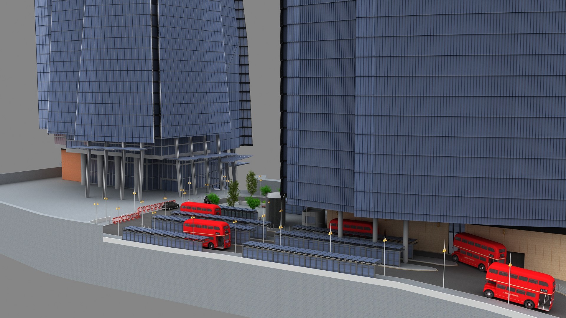 The Shard News Building London 3D Model - TurboSquid 1802827