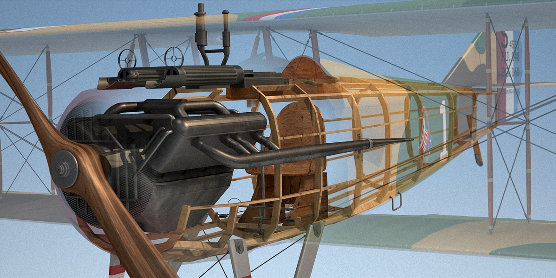 3D spad s xiii model - TurboSquid 1374894