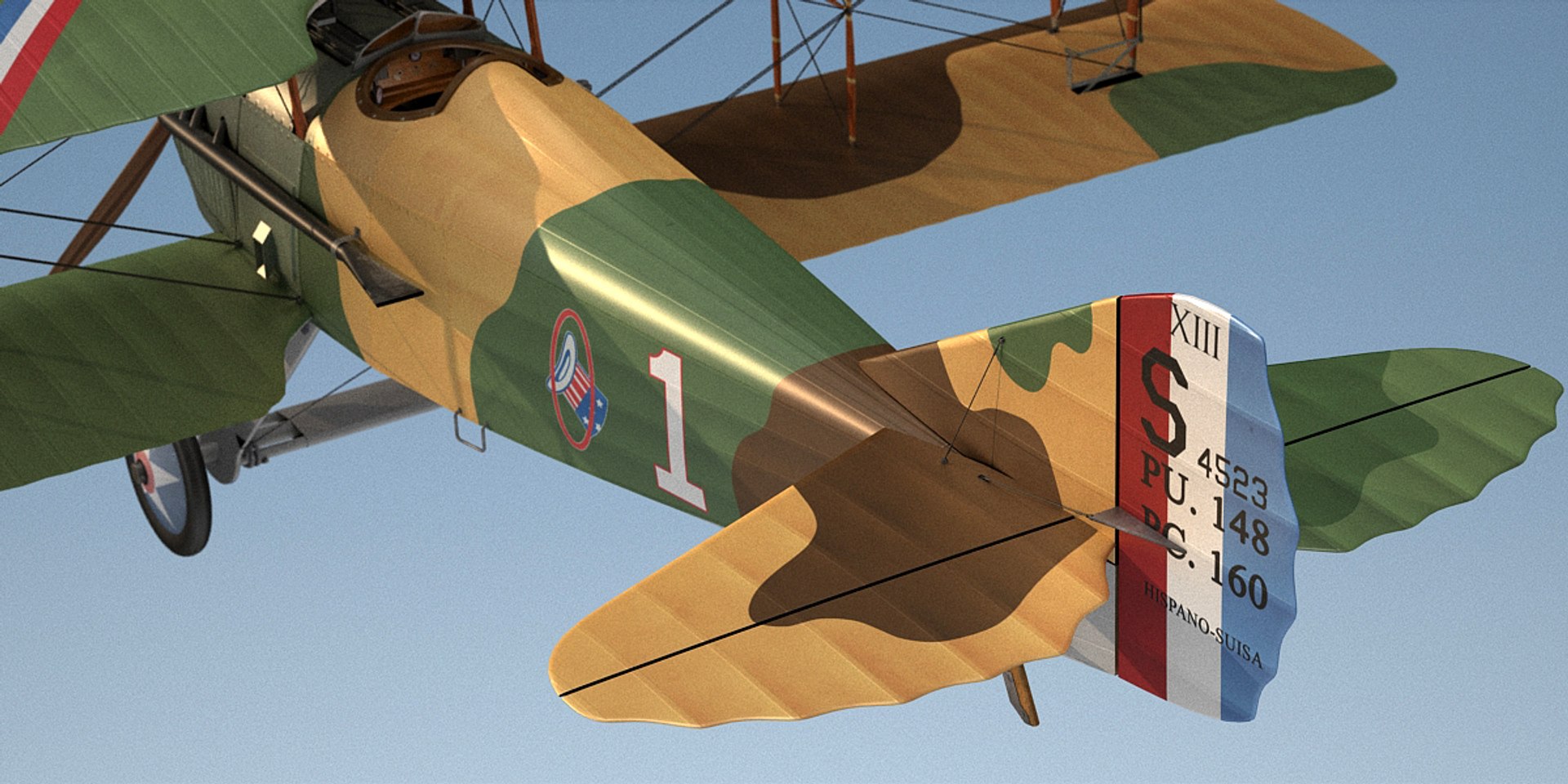 3D spad s xiii model - TurboSquid 1374894