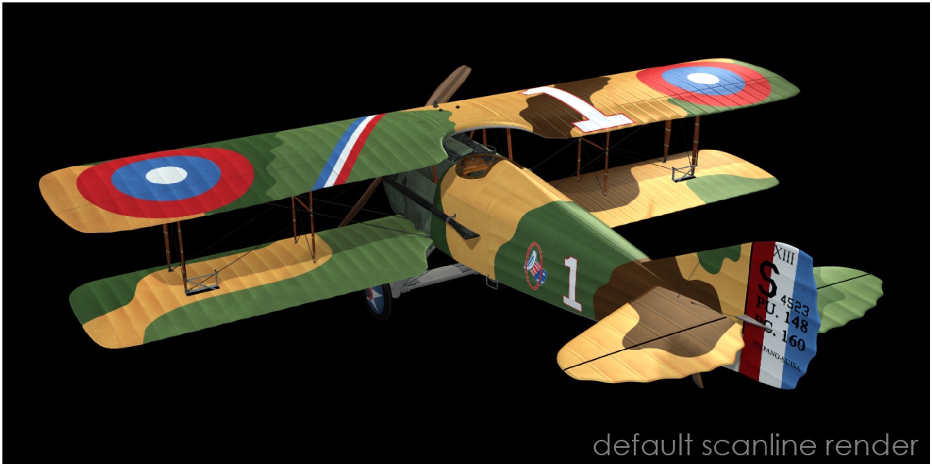 3D spad s xiii model - TurboSquid 1374894