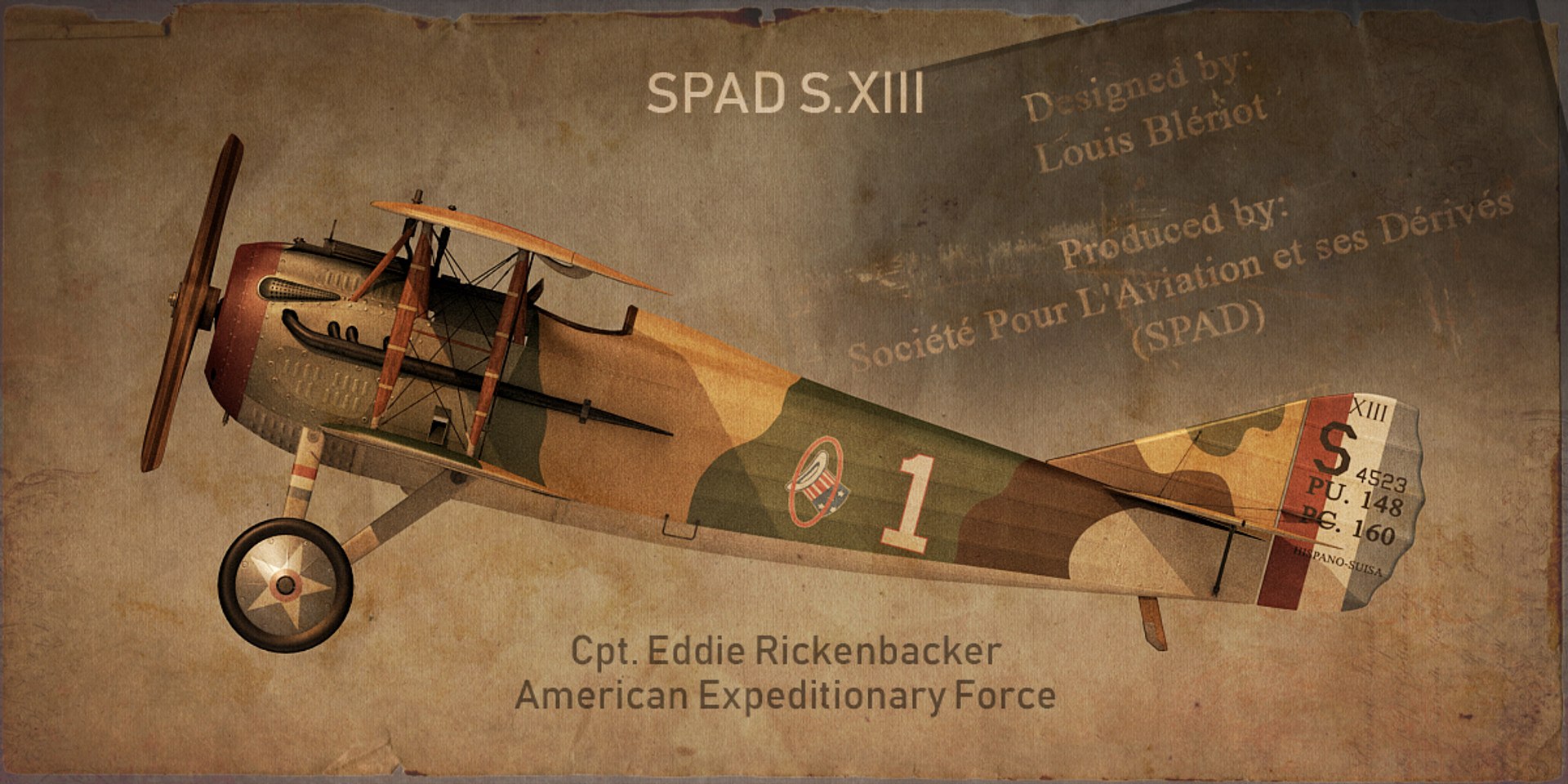 3D spad s xiii model - TurboSquid 1374894