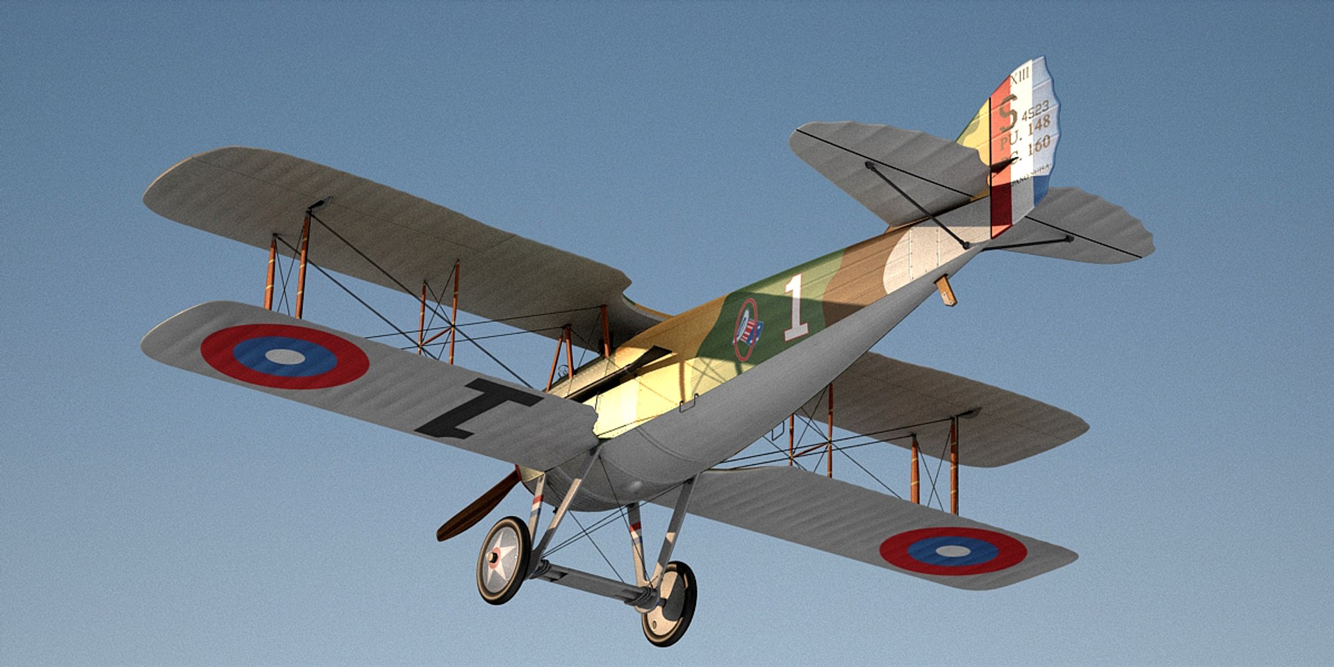 3D spad s xiii model - TurboSquid 1374894