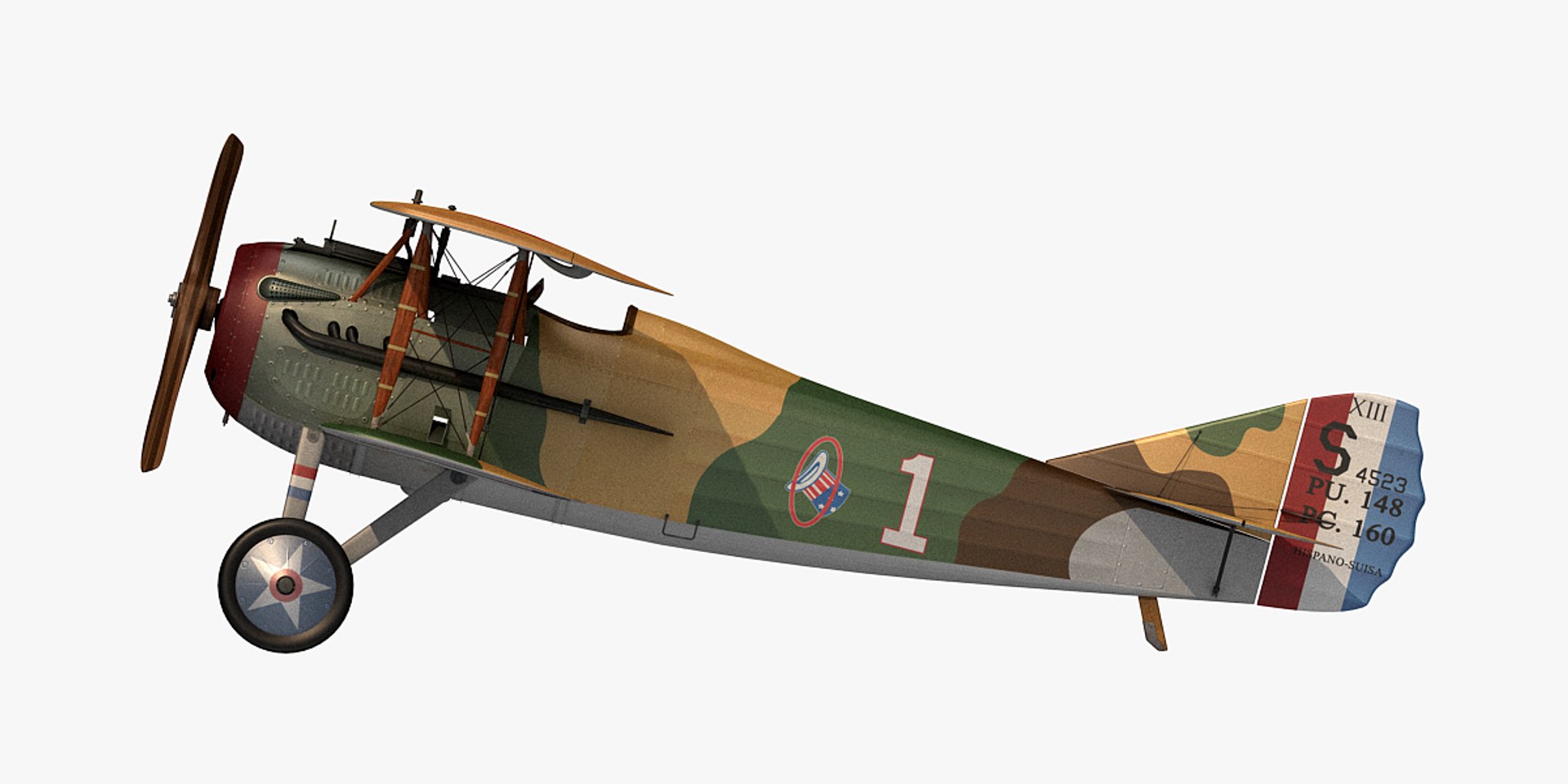 3D spad s xiii model - TurboSquid 1374894