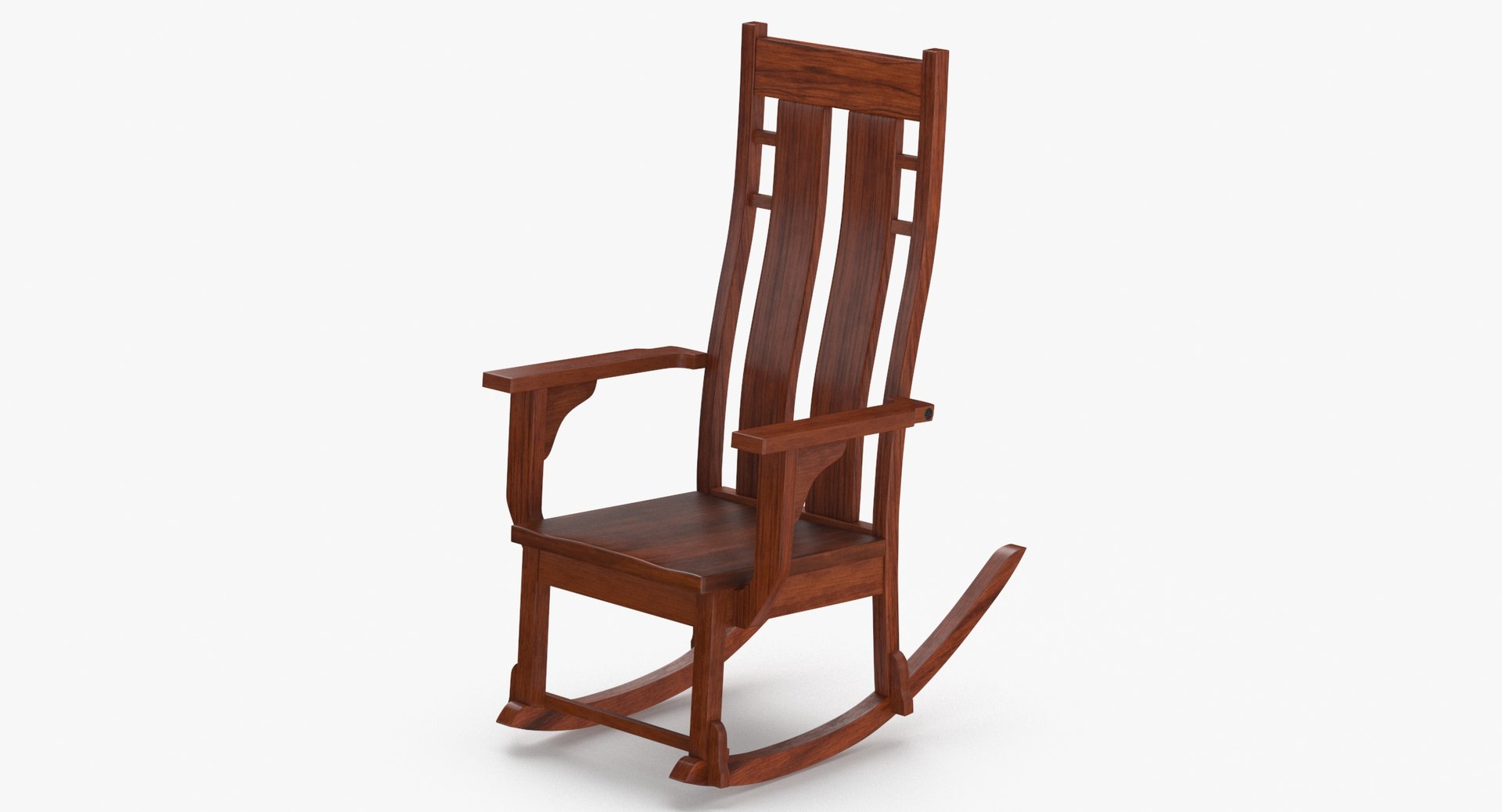 3D Rocking Chair 03 - TurboSquid 2031593