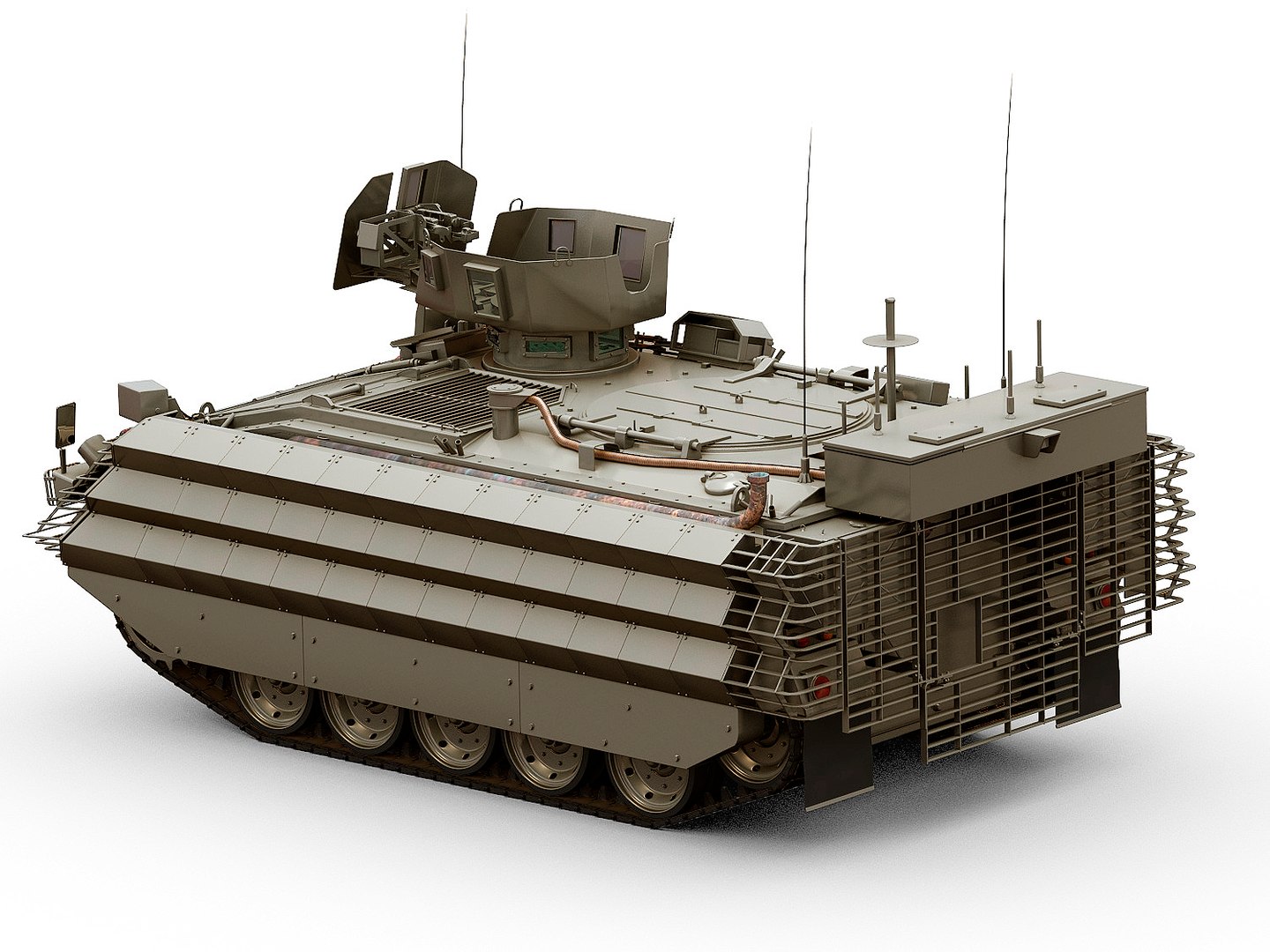 Fv432 Bulldog 3D Model - TurboSquid 1451386