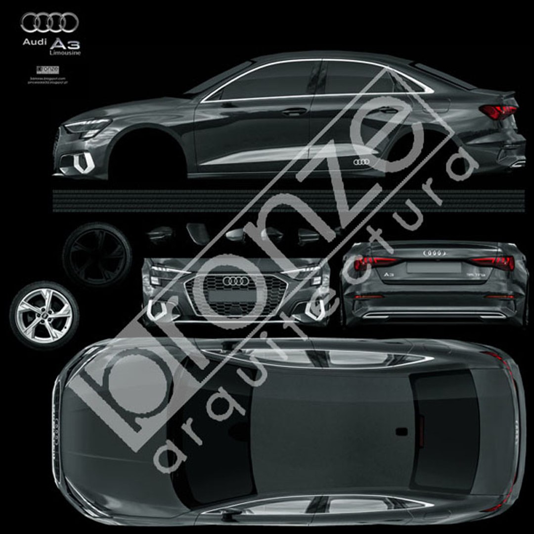 Audi A3 Sedan 2021 3D - TurboSquid 2312300