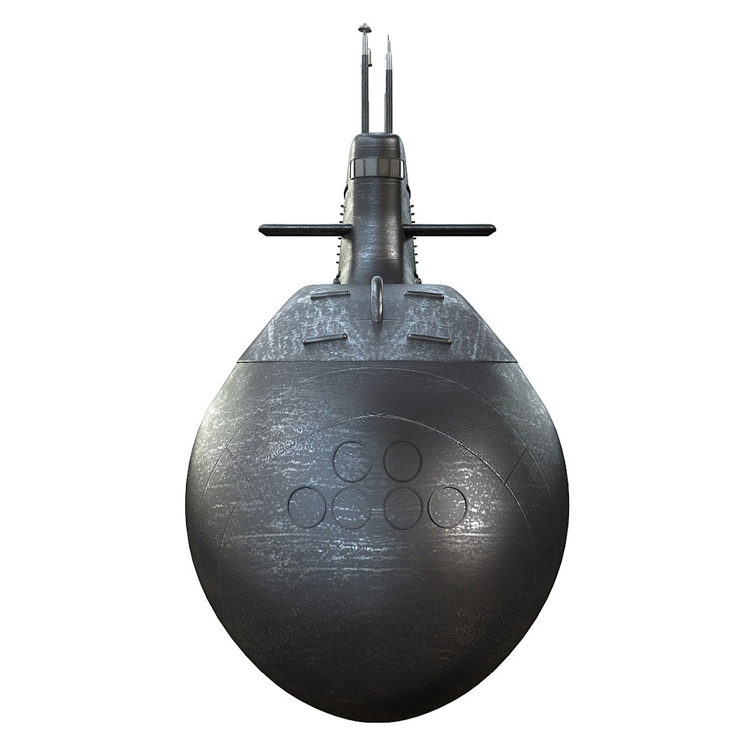 japanese submarine soru 3d model