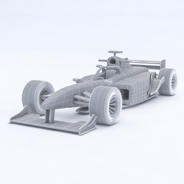 3D Formula 1 car model 03 3D model - TurboSquid 1883084