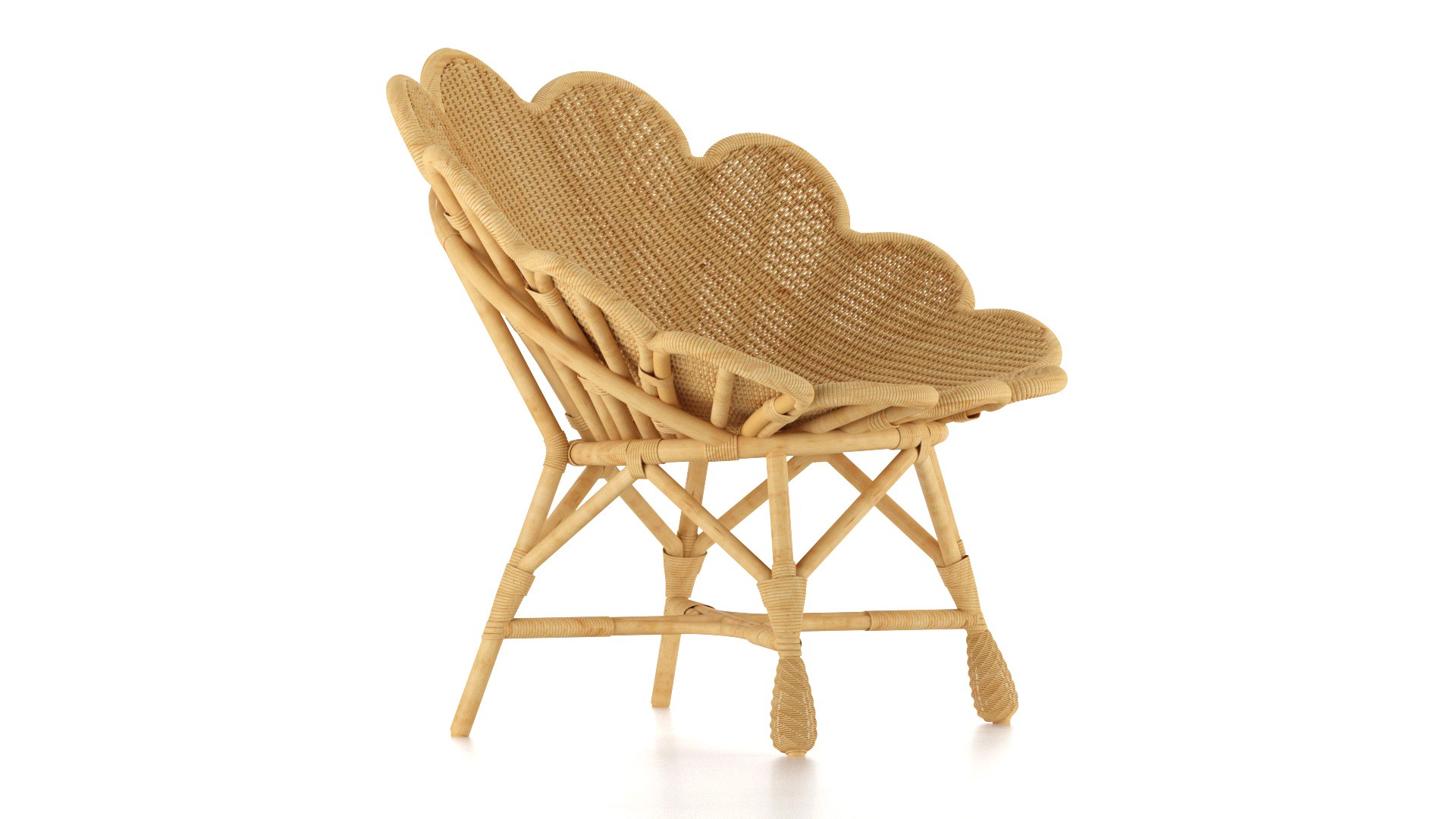 3D Model Rattan Venus Soane - TurboSquid 1674744