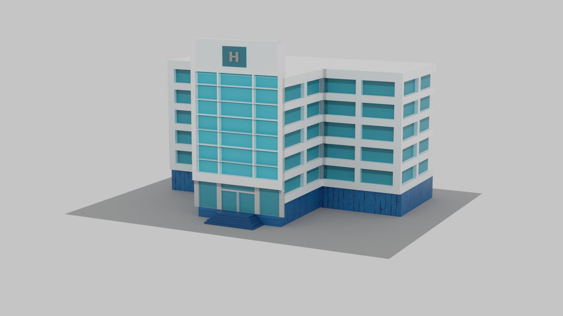3D Hospital - TurboSquid 2132188