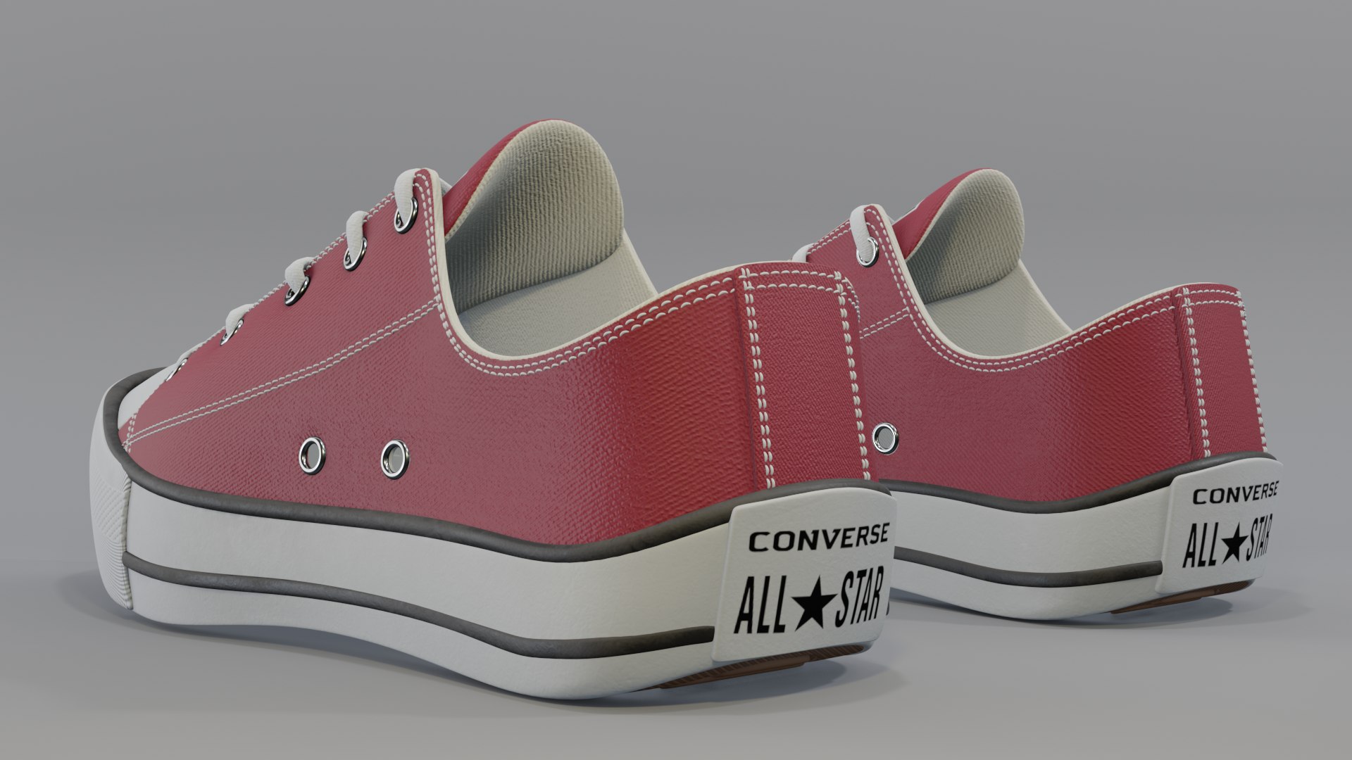Conver All Stars Low Cherry 3D - TurboSquid 2177151