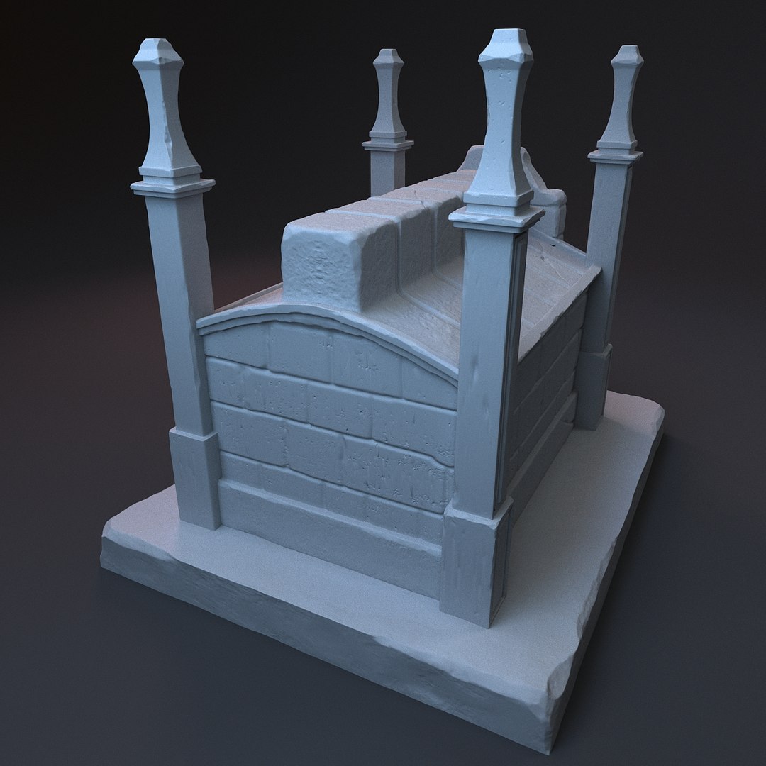 3D Crypt Zbrush - TurboSquid 1354141