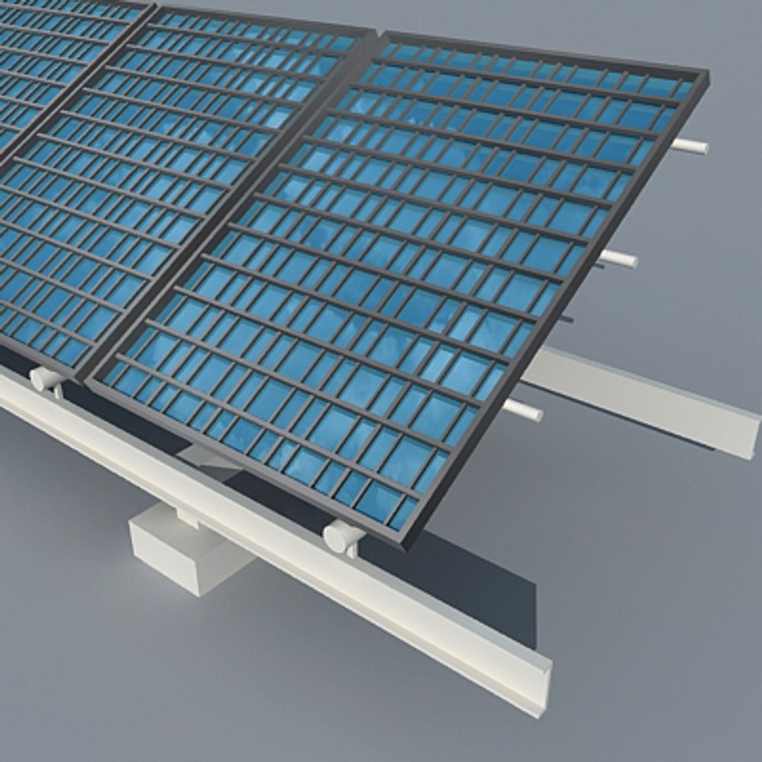 3d Model Solar Panel