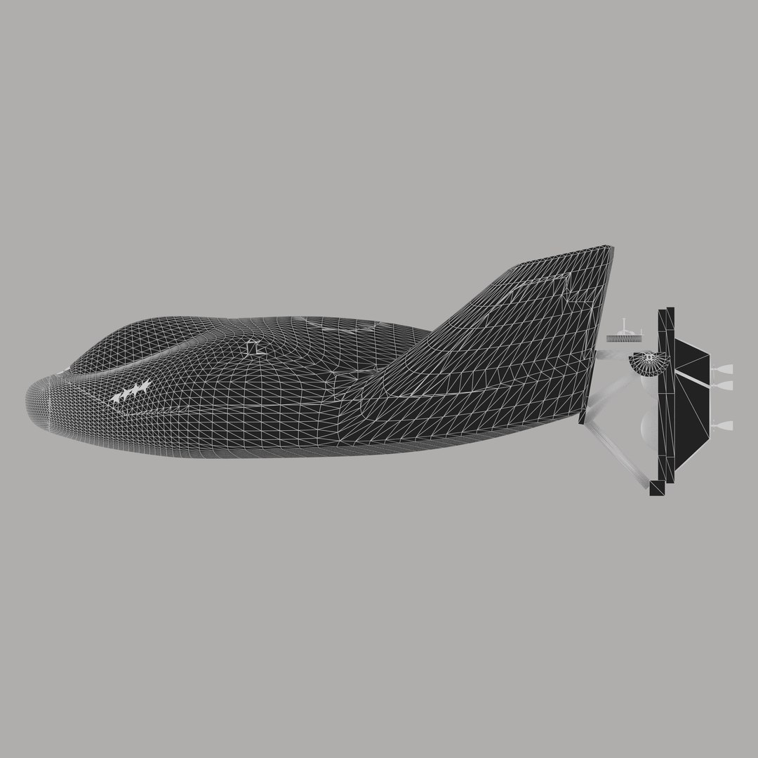 3D X-38 Crew Return Vehicle - TurboSquid 1953749