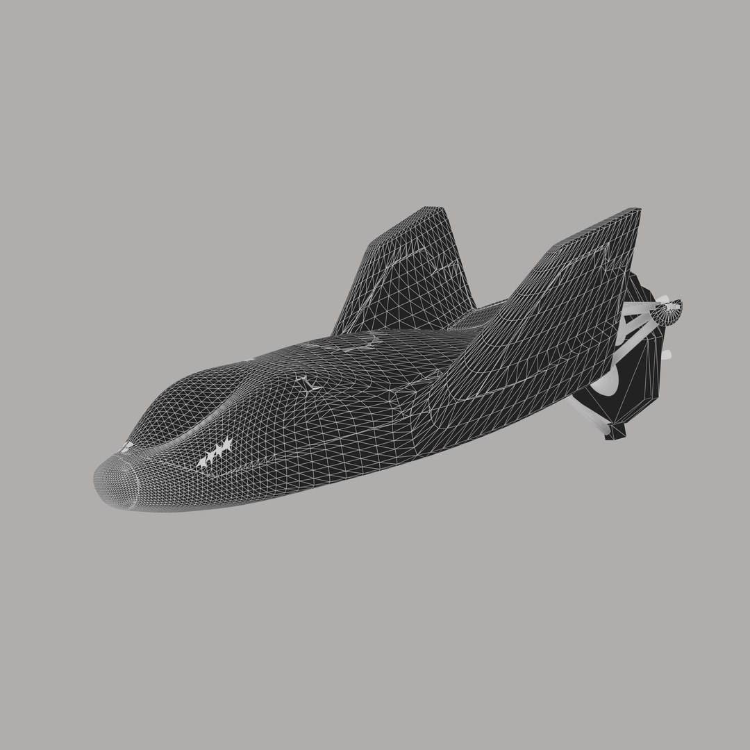3D X-38 Crew Return Vehicle - TurboSquid 1953749