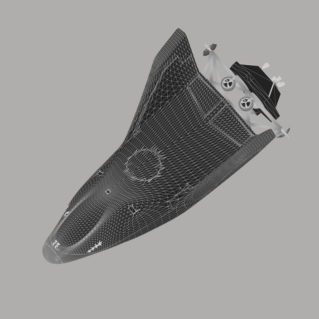 3D X-38 Crew Return Vehicle - TurboSquid 1953749