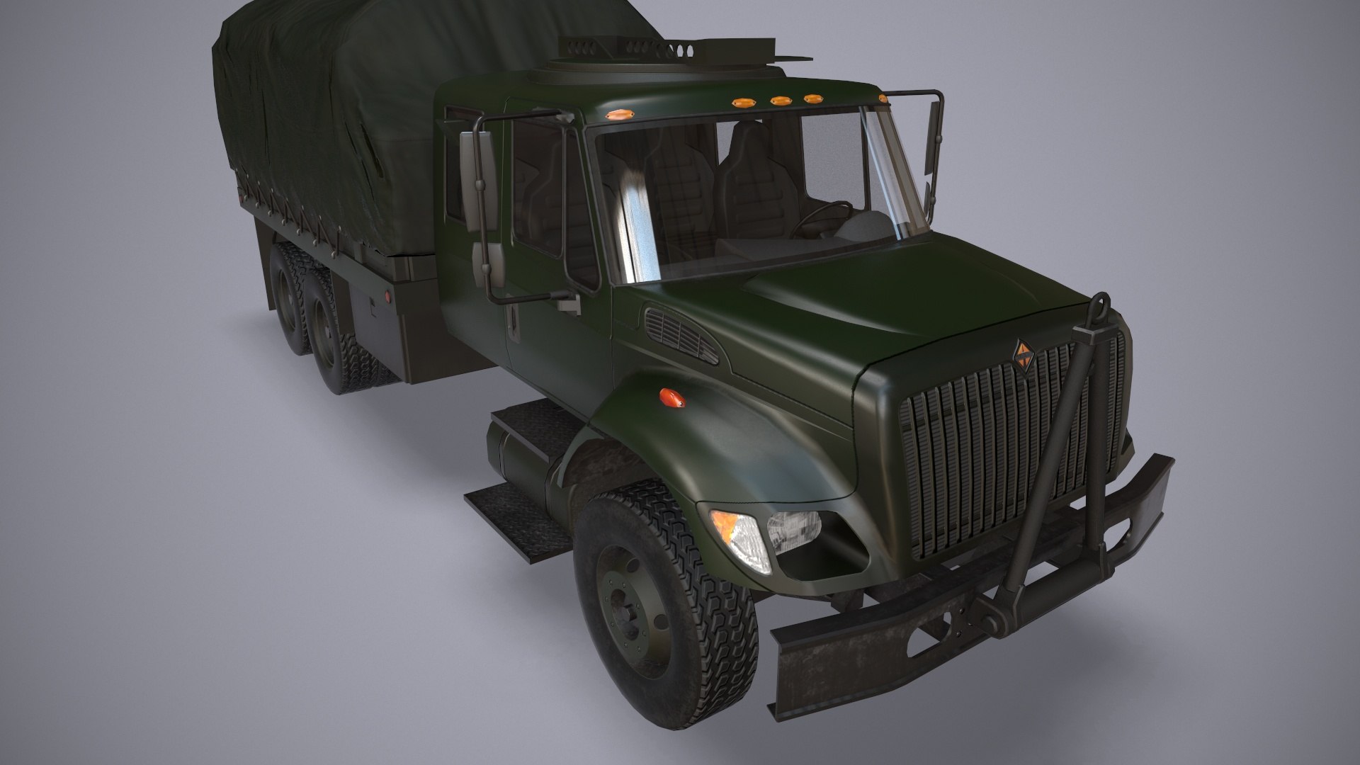 Navistar Military Truck Car Vehicle 3D Model - TurboSquid 1543430