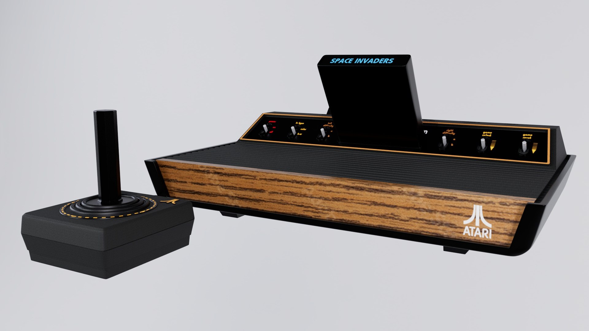 Atari 2600 3D Model - TurboSquid 2324377