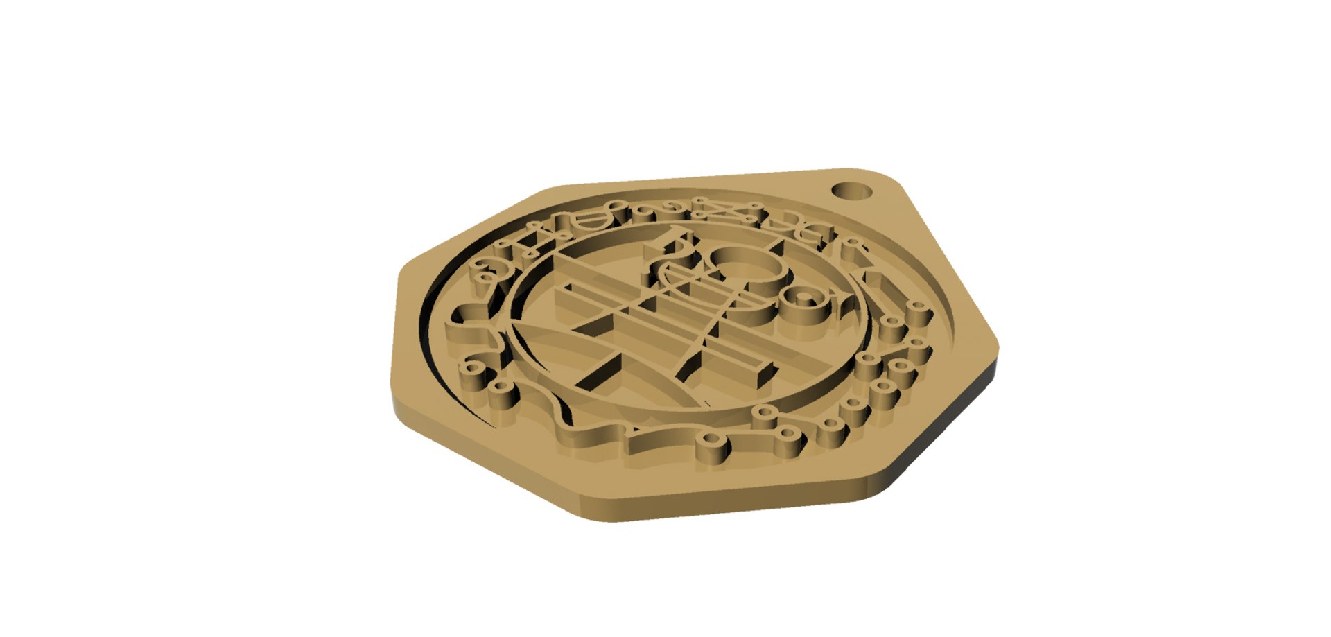 Pentagram Pendant Seal Solomon 3D Model - TurboSquid 1400986