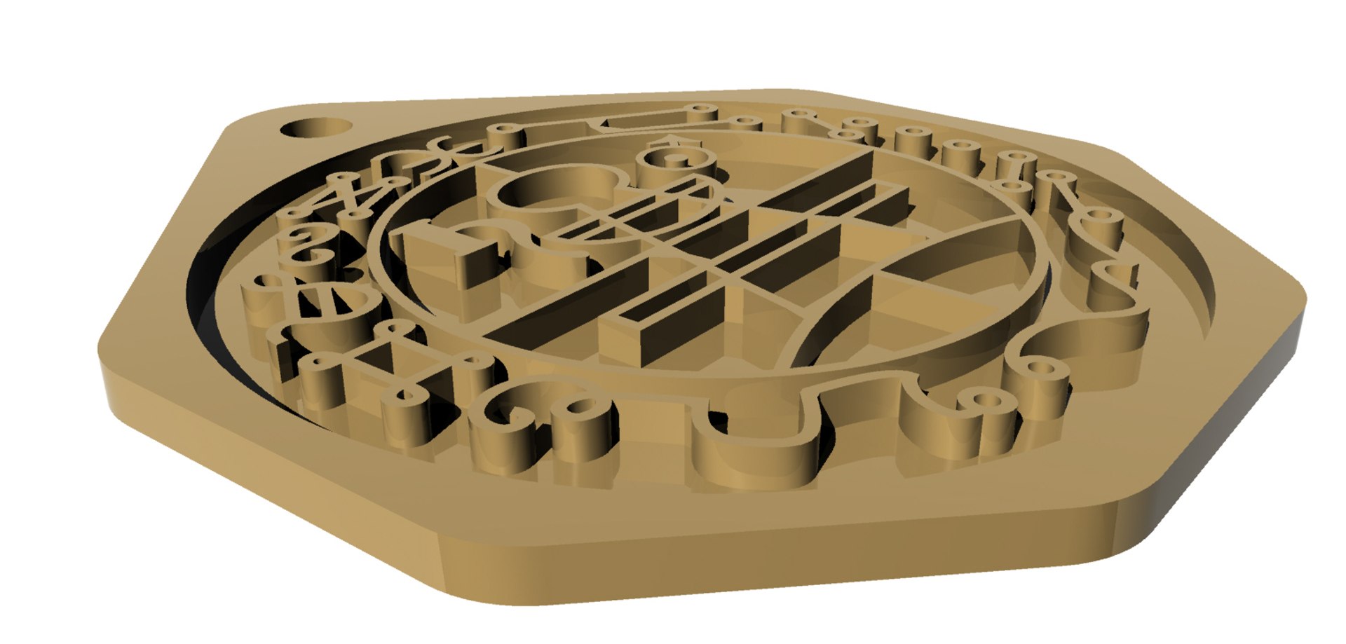 Pentagram Pendant Seal Solomon 3D Model - TurboSquid 1400986